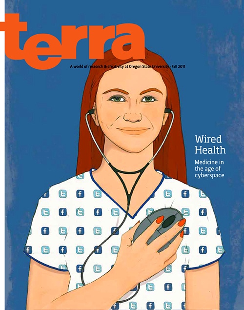 | Cover and Spot Illustrations for Terra Magazine by Thomas ...