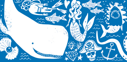 | Screenprint Calendar Illustration by Chris DickasonILLUSTRATION AGE
