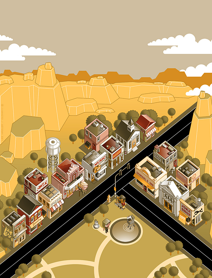 | The Bubbly Work of Lee HaslerILLUSTRATION AGE