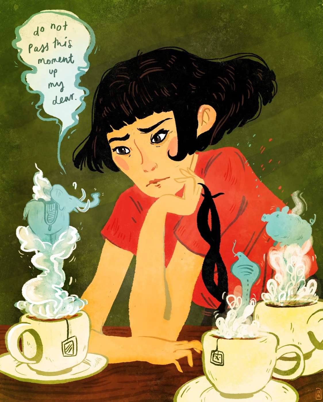 | Illustrator Natalie AndrewsonILLUSTRATION AGE