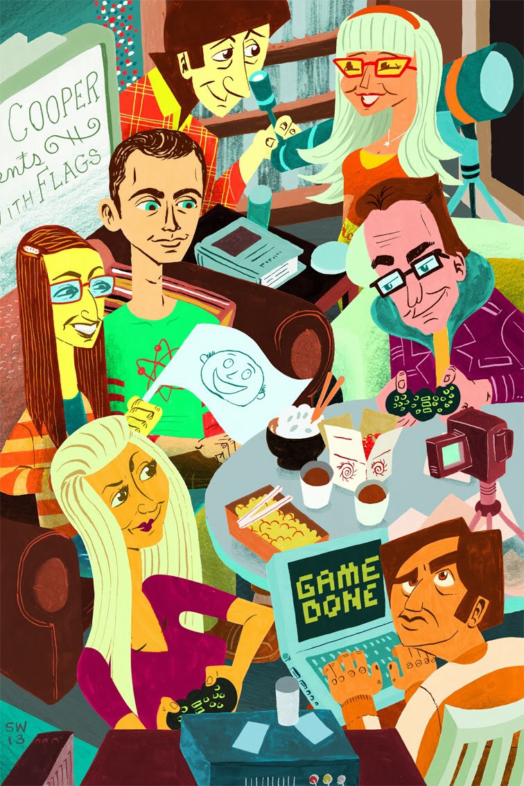 | More Fun Illustrations by Sam WashburnILLUSTRATION AGE