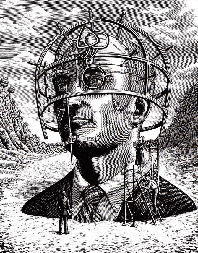 | Scratching the Surface of Illustrations by Douglas SmithILLUSTRATION AGE