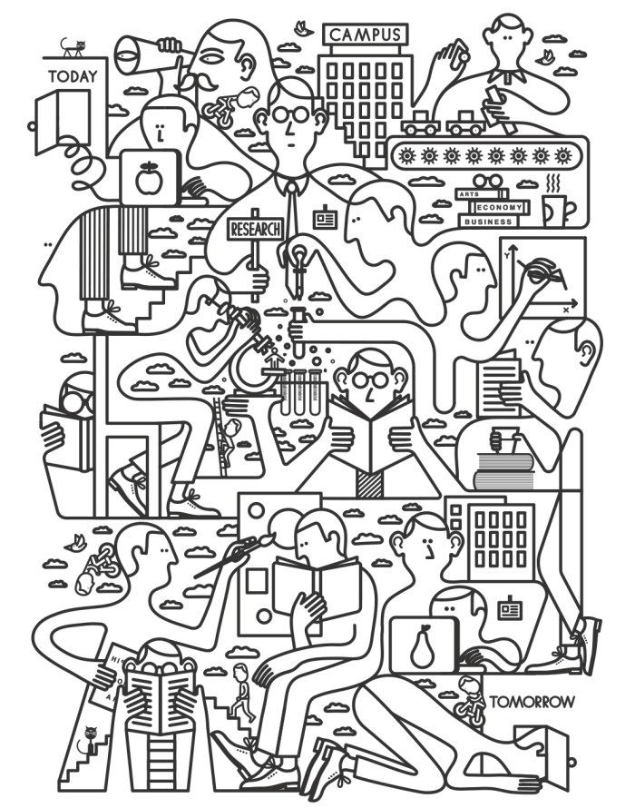 | Impressive Linework Illustrations by Jonathan CalugiILLUSTRATION AGE