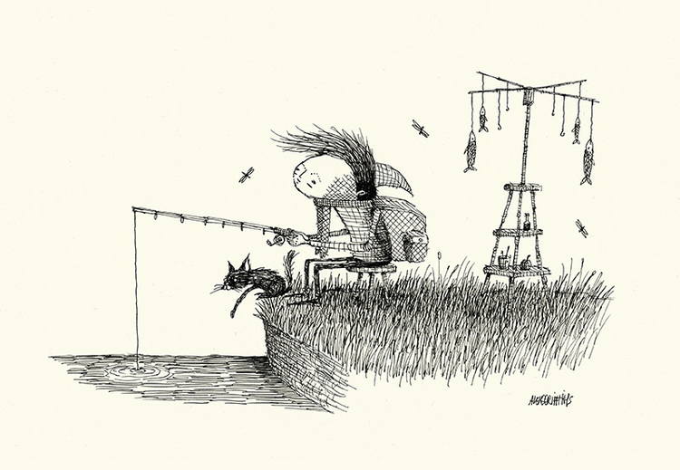 | The Light and Playful Drawings of Alex G GriffithsILLUSTRATION AGE