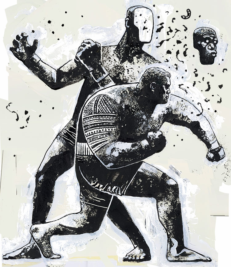| Dynamic Fighting Illustrations by Gian GalangILLUSTRATION AGE