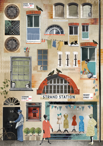 | Photo Montage Illustrations by Eleanor ShakespeareILLUSTRATION AGE