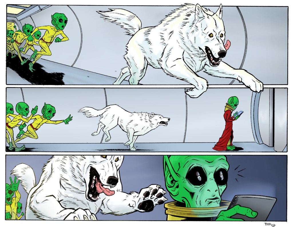 | Comics Illustrator of the Week: Tadd GalushaILLUSTRATION AGE