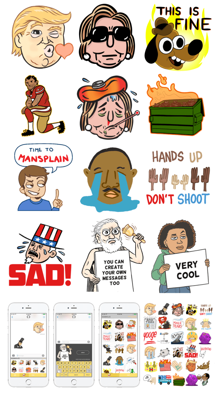 | Illustrated Political Emojis from The NibILLUSTRATION AGE