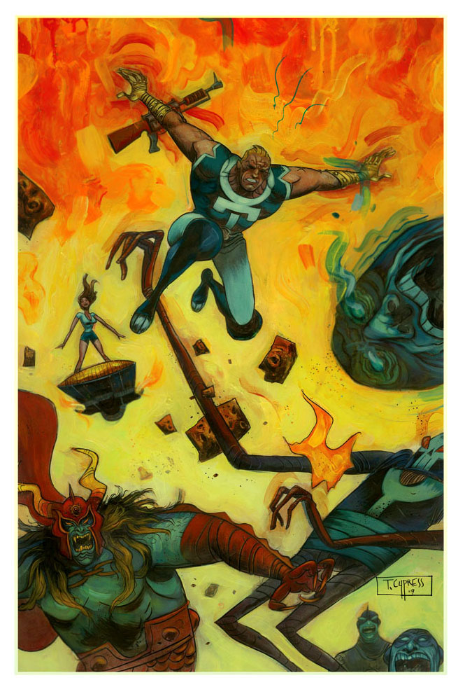 | Comics Illustrator of the Week: Toby CypressILLUSTRATION AGE