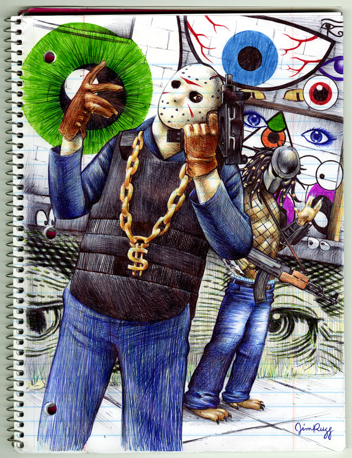 | Comics Illustrator of the Week: Jim RuggILLUSTRATION AGE