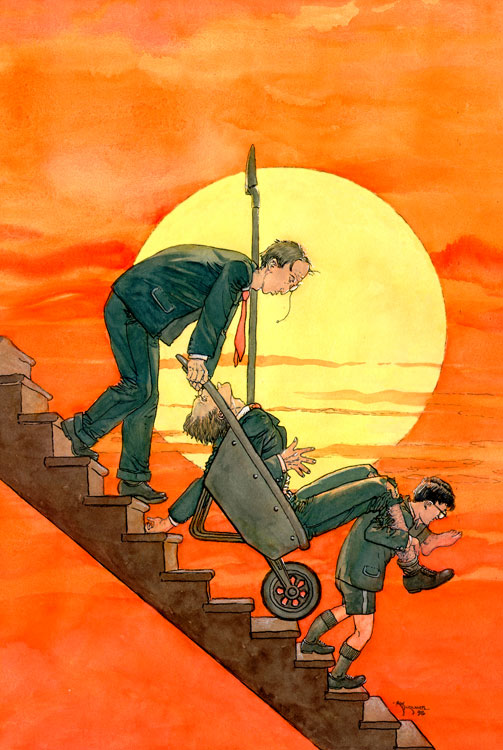 | Comics Illustrator of the Week: M.W. KalutaILLUSTRATION AGE