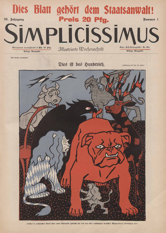 | Turn Back the Pages: Simplicissimus MagazineILLUSTRATION AGE